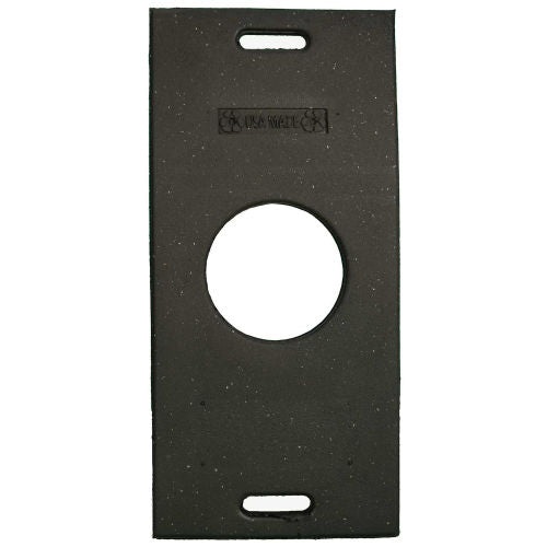 Recycled Rectangular Rubber Base - 30 lbs — ASA Safety Supply