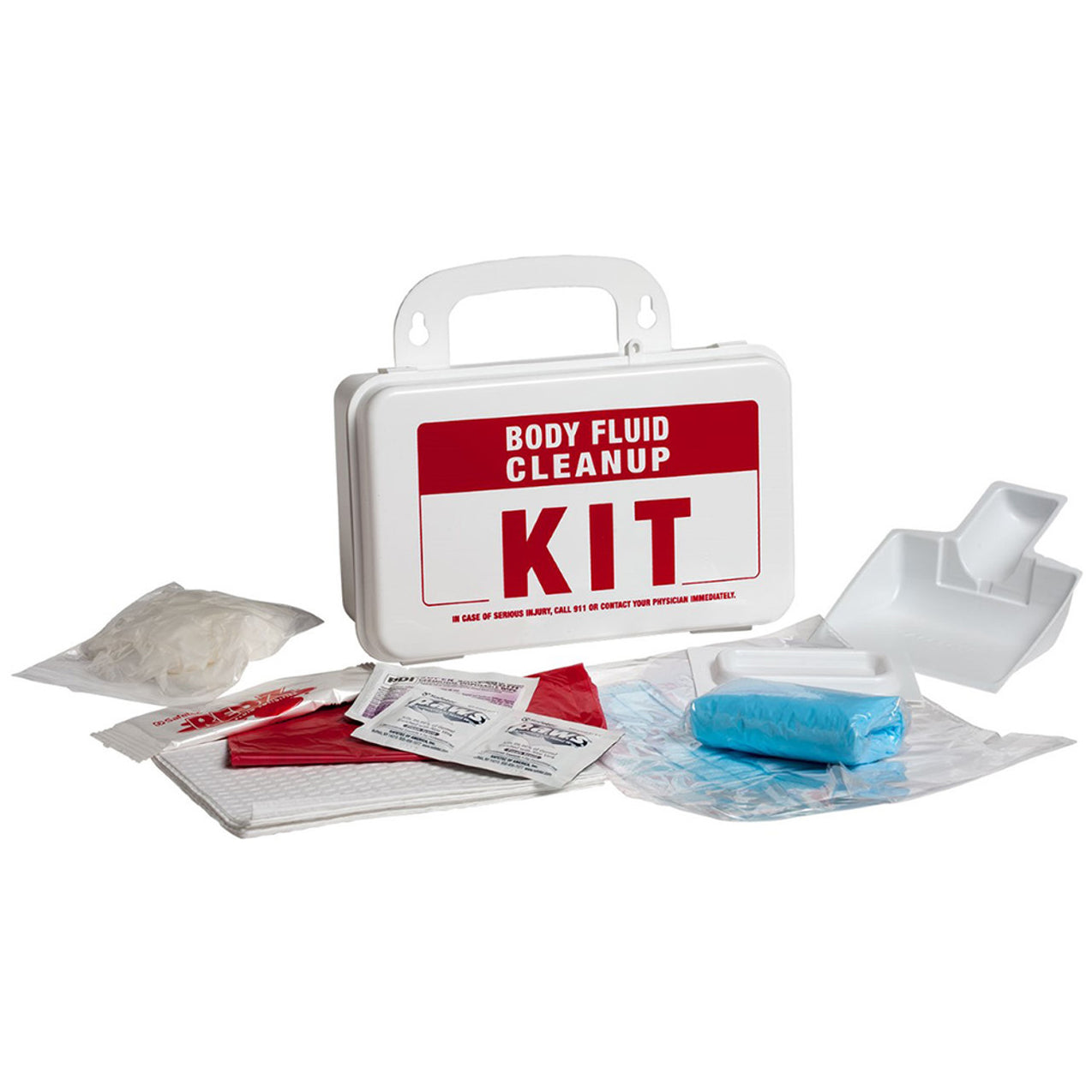 Bloodborne Pathogens Body Fluid Clean Up Kit (1 Each) — ASA Safety Supply