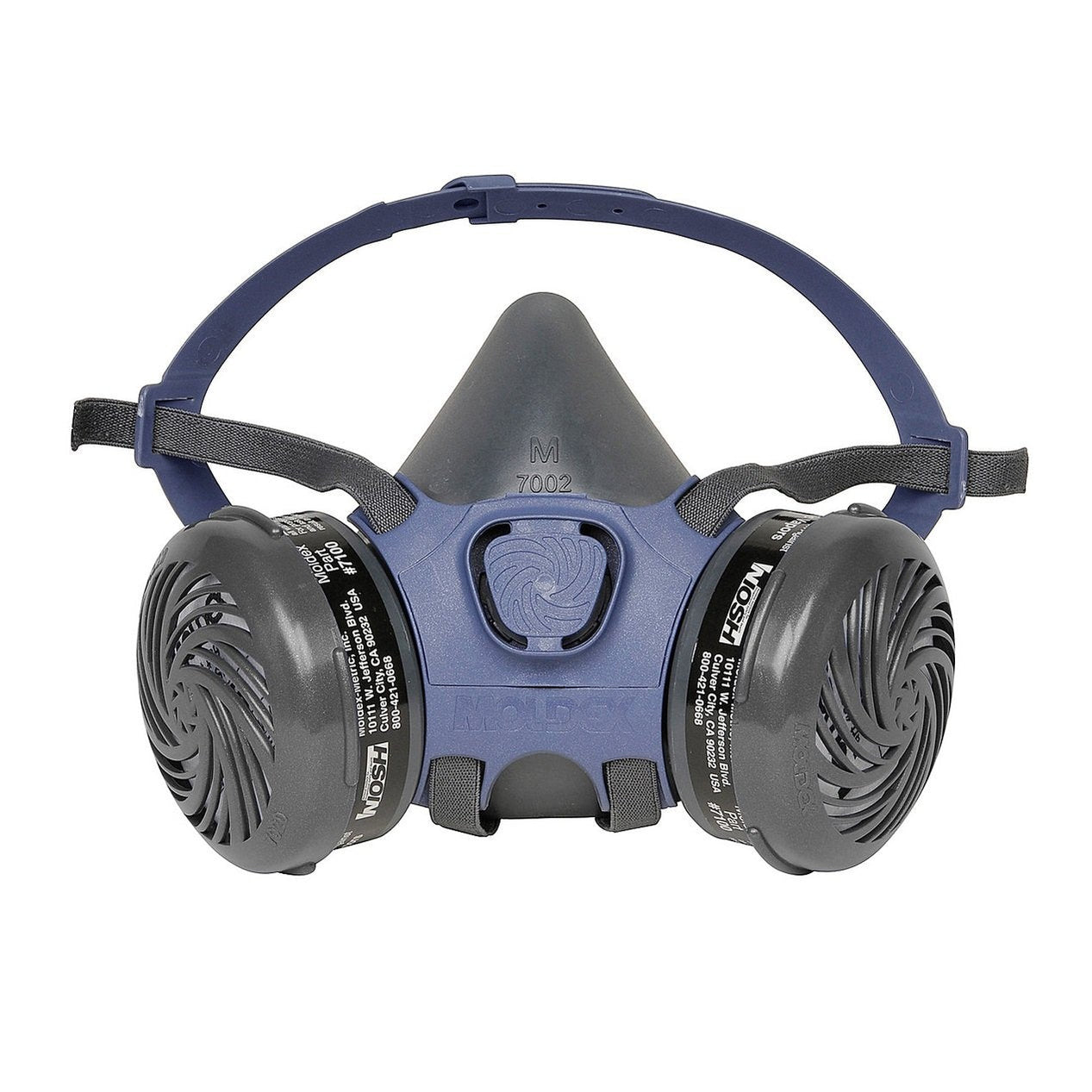Moldex 7000 Series Reusable Half Mask Respirator, Lightweight and Low ...