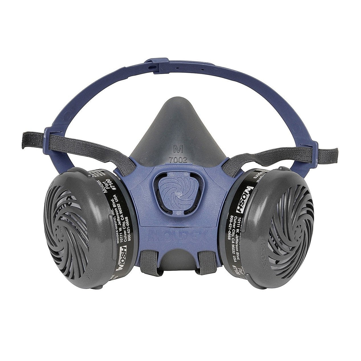 Moldex 7000 Series Reusable Half Mask Respirator, Lightweight and Low ...