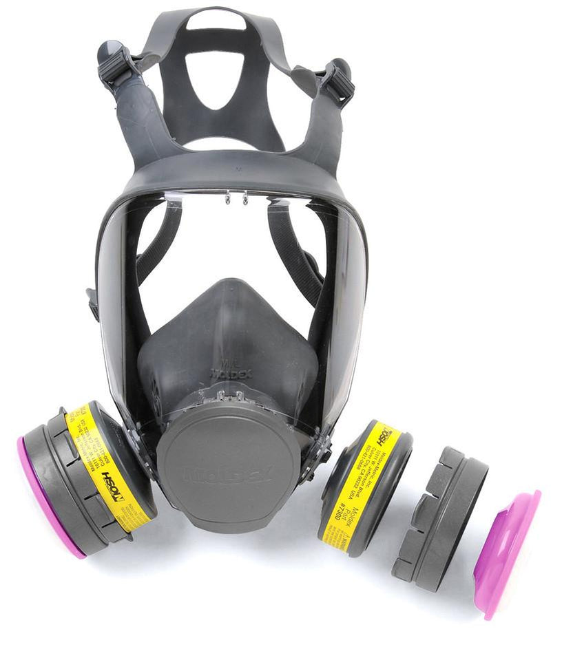 Moldex 9000 Series Reusable Full Face Respirator, Ultra-Lightweight (M ...