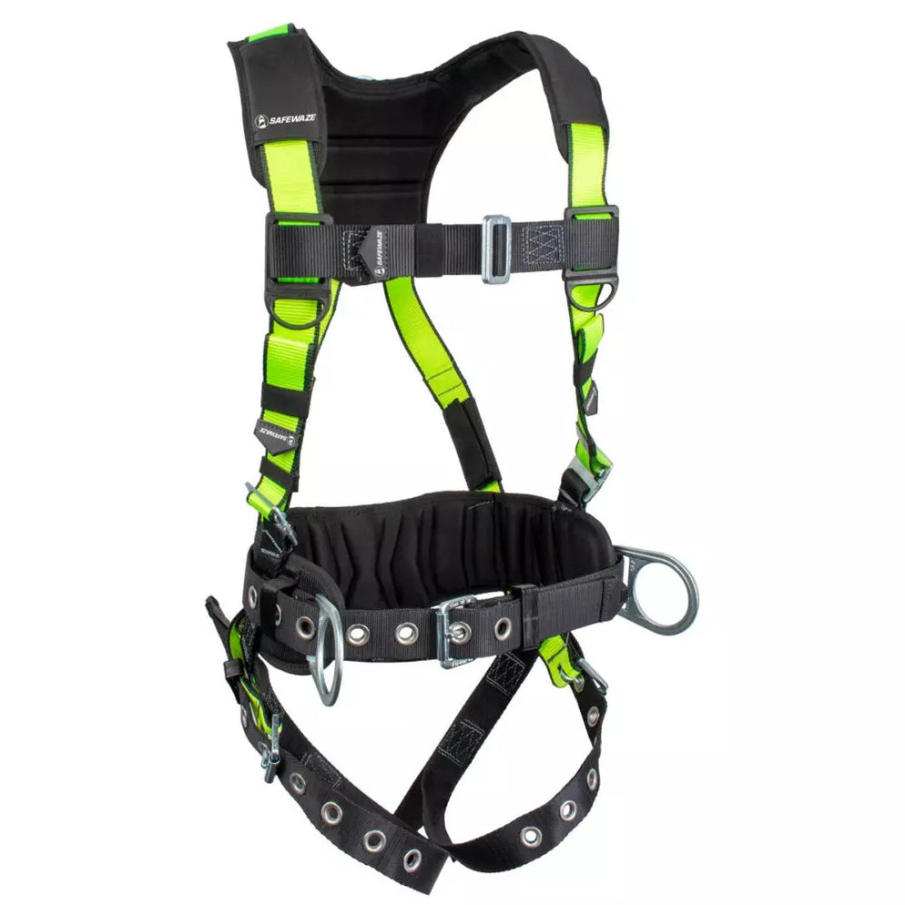 PRO Construction Harness: 3 D-rings, Dorsal Link, Mating Buckle Chest ...