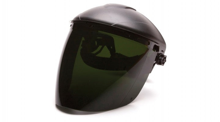 Pyramex Tapered IR5 Polycarbonate Face Shield Only, 8" x 15.5" | .078 ...