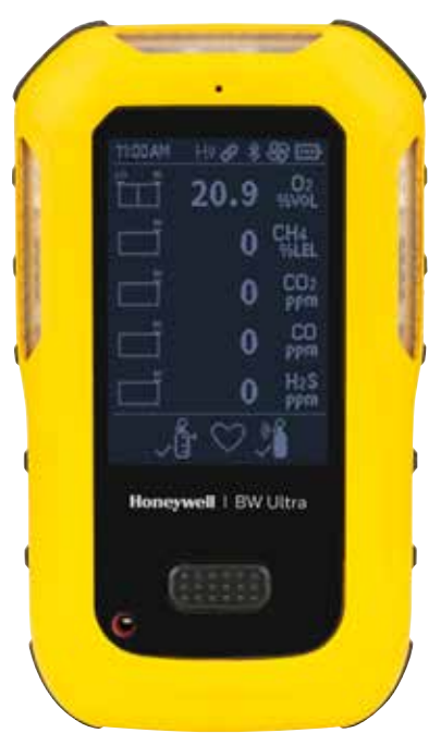 BW Ultra Portable Gas Detector, 4 Gas + PID HU-X1W1H1M1Q1-Y-N — ASA ...