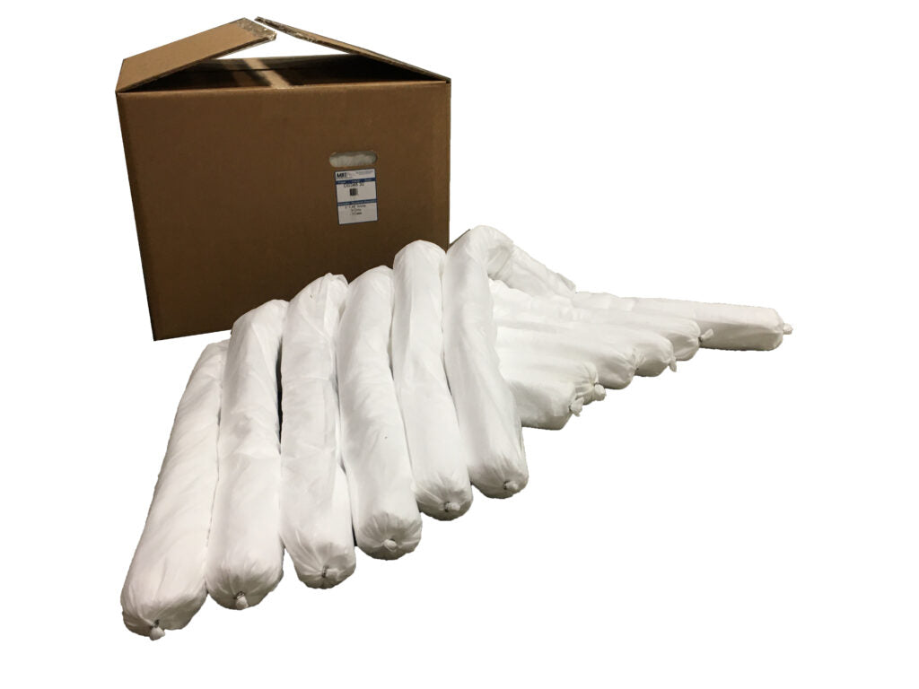 Absorbent Socks - Oil Only - 3" X 4' (Case of 30 Socks) — ASA Safety Supply