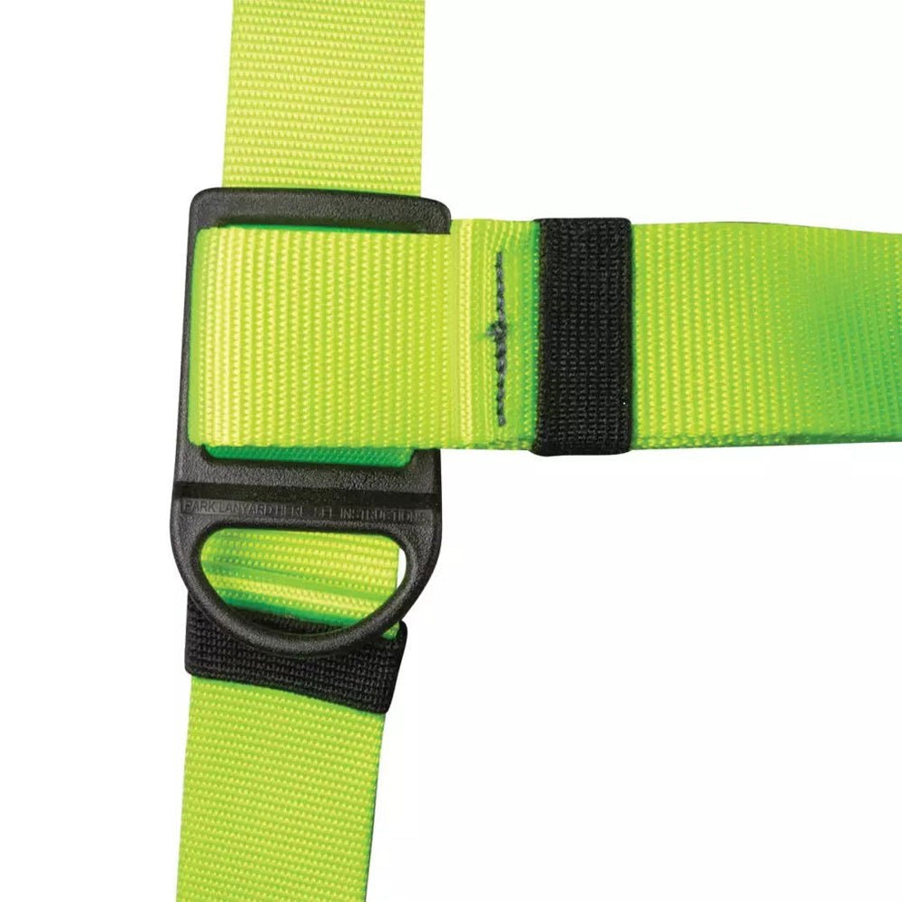 Arc Flash Full Body Harness: 1 D-Ring, Mating Buckle Torso, Quick-Conn ...