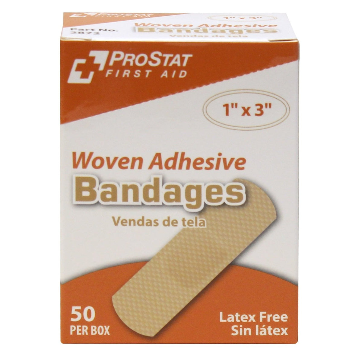 Woven Adhesive Bandage, 1" x 3" 50 Count/Box, 62550 — ASA Safety Supply