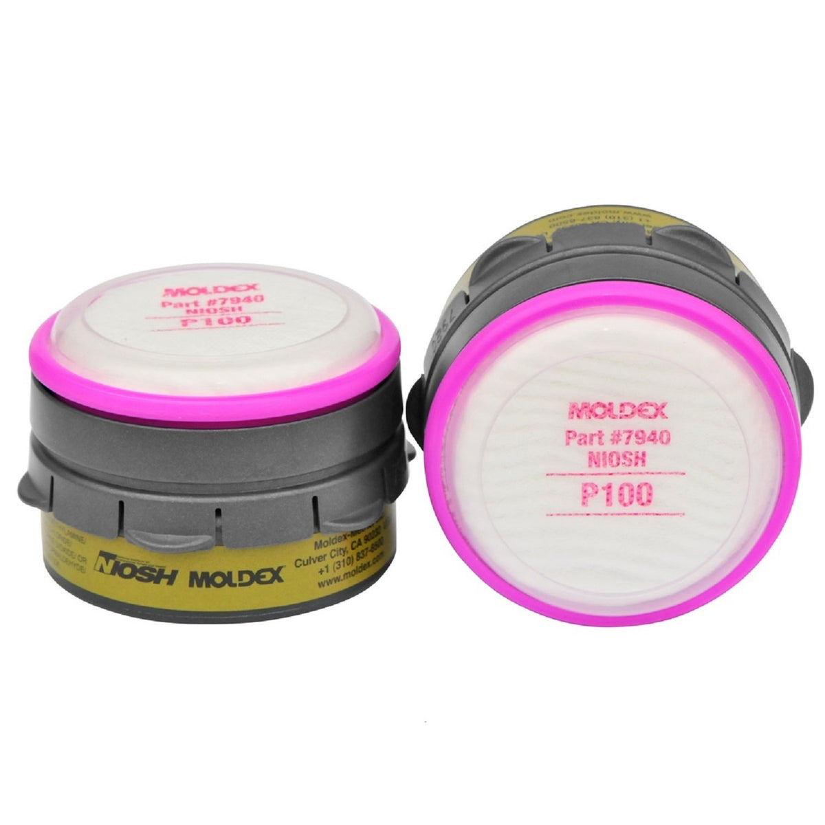 Moldex 7640 Multi-Gas/Vapor Smart Cartridge/P100 For 7000/7800/9000 Se ...