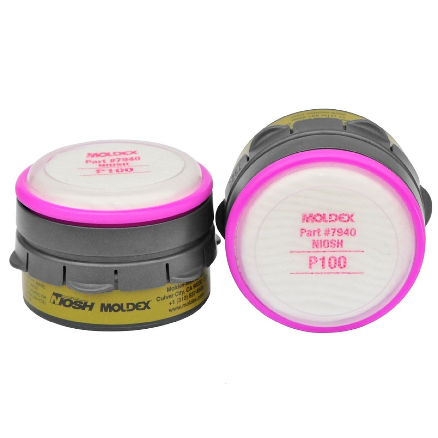 Moldex 7640 Multi-Gas/Vapor Smart Cartridge/P100 For 7000/7800/9000 Se ...