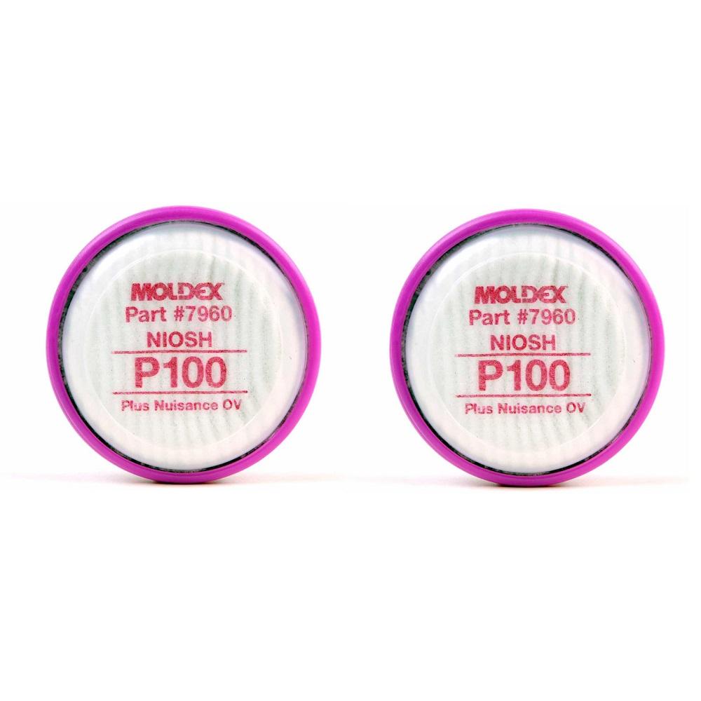 Moldex 7960 P100 Particulate Filter Disk with Nuisance Level Organic V ...