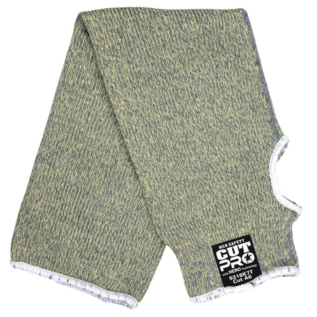 ANSI A6 Cut Resistant 18 Inch Sleeve with Thumbhole 7 Guage Kevlar®/ S ...