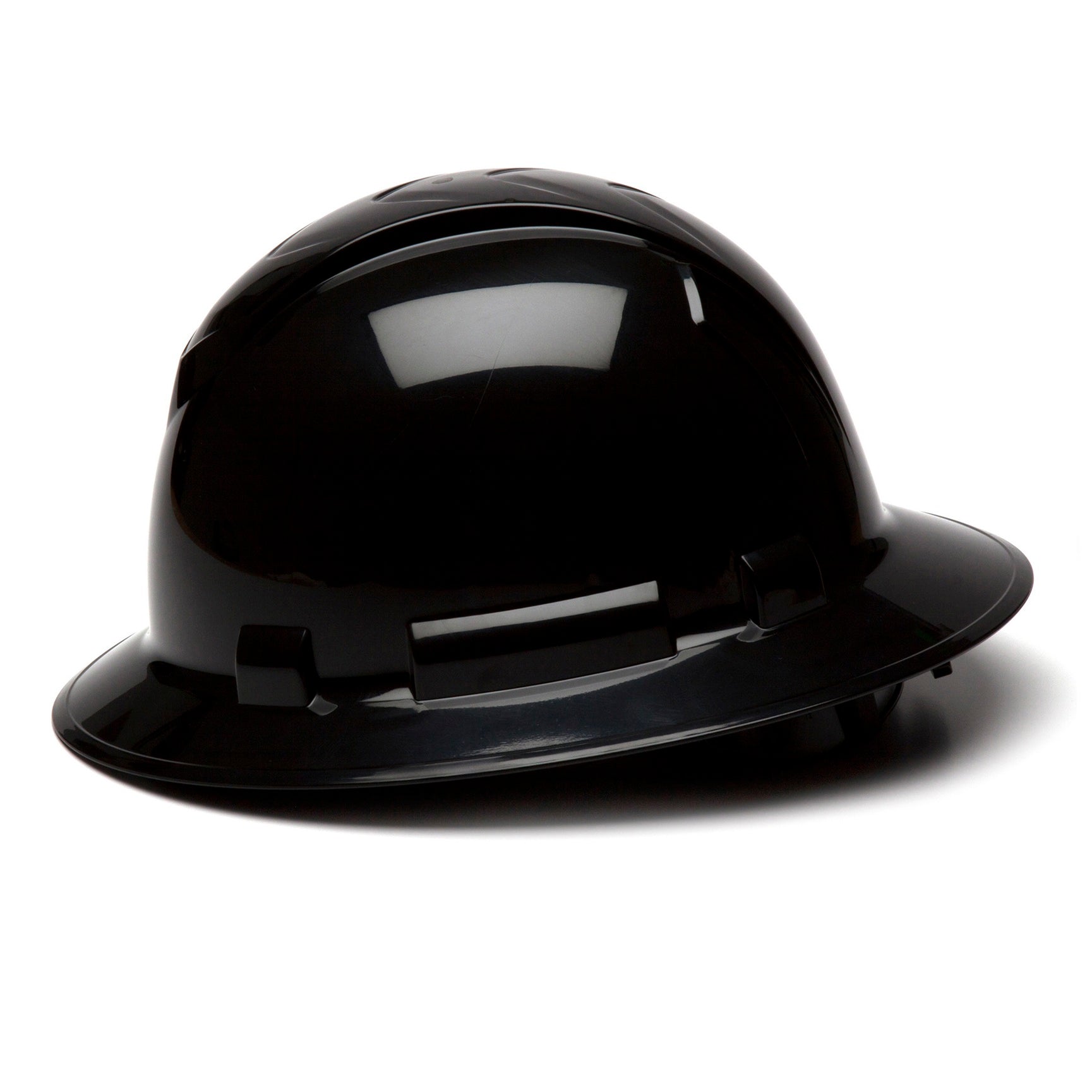 Ridgeline Full Brim Hard Hat with 4-Point Ratchet Suspension — ASA ...