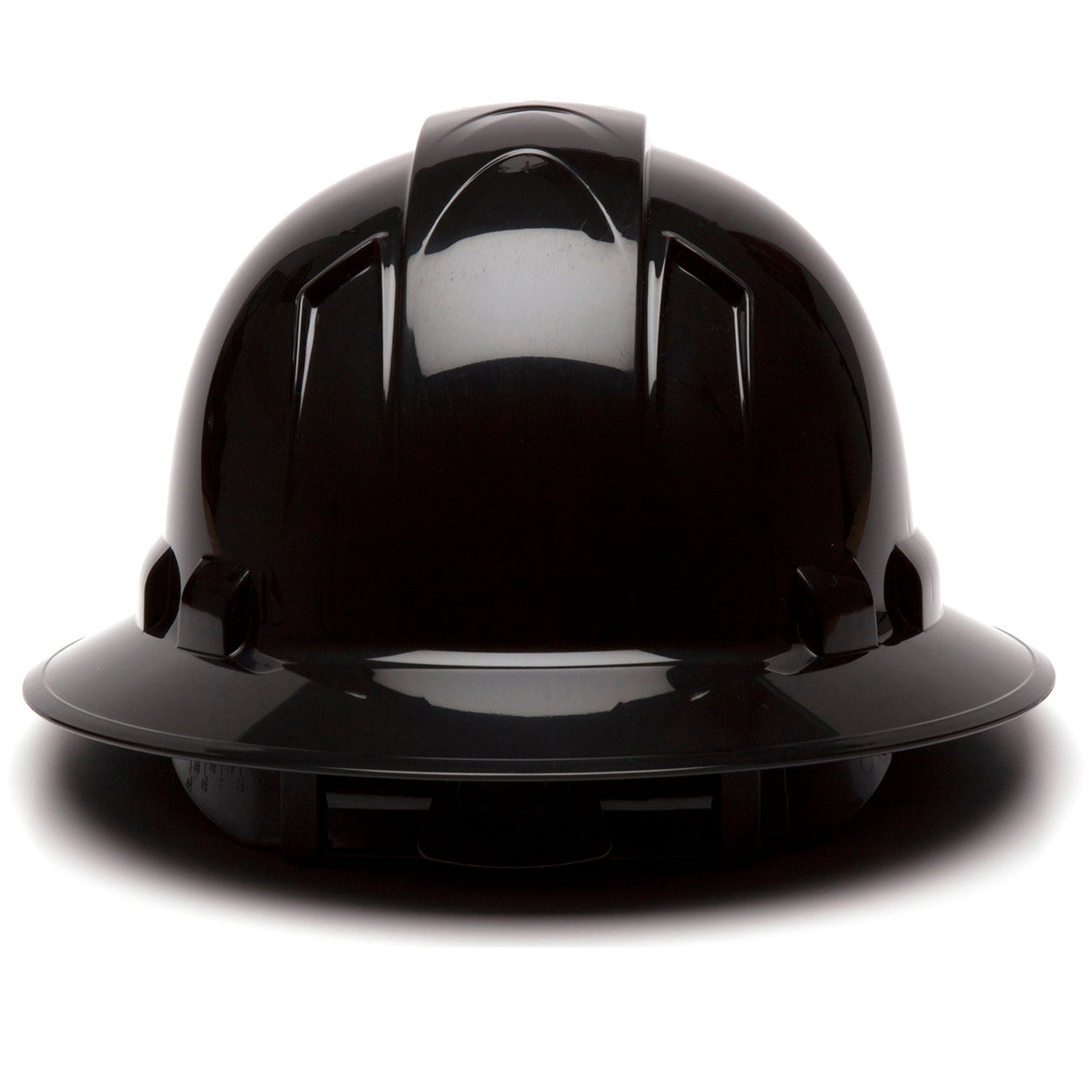Ridgeline Full Brim Hard Hat with 4-Point Ratchet Suspension — ASA ...