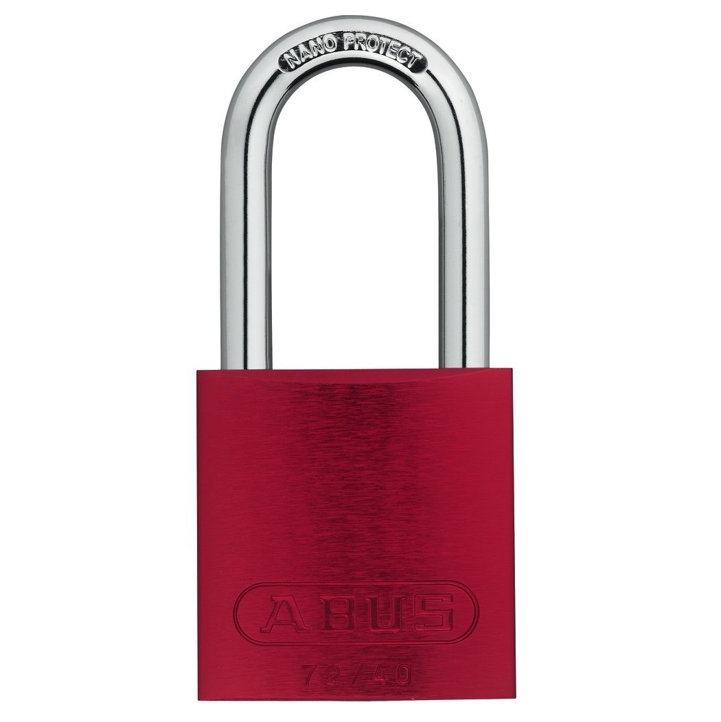 ABUS 72/40 Padlock, Aluminum with Hardened Steel Shackle, Keyed Differ ...