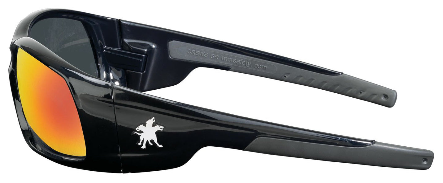 MCR Crews Swagger Safety Glasses, Sporty Sunglasses, ANSI Z87.1 — ASA ...