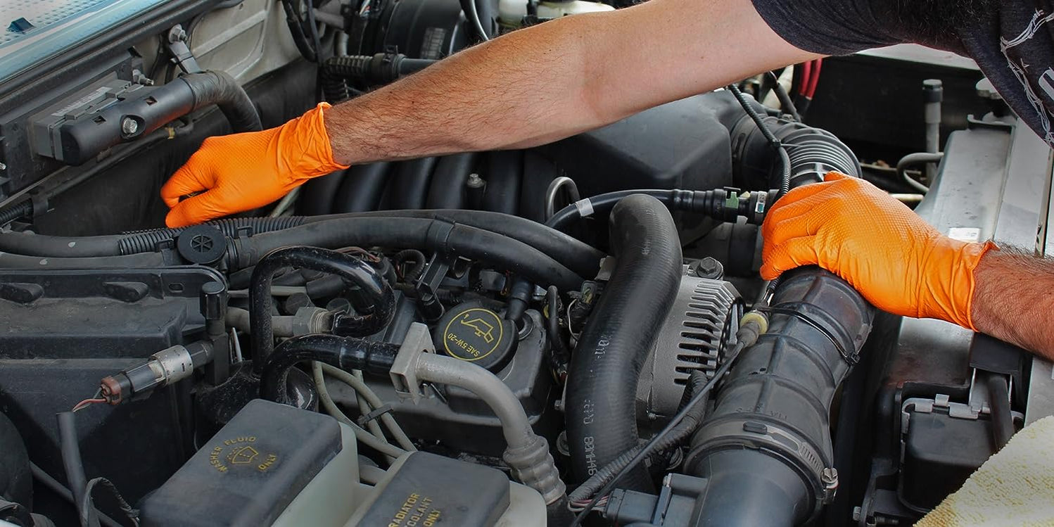 Disposable Nitrile - CATCH Nitrile Disposable Gloves with Pyramid Grip ...