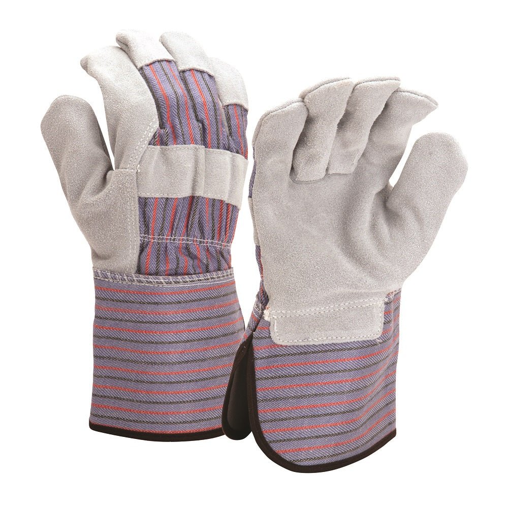 Pyramex Split Cowhide Leather Work Gloves GL1002W (12 Pair) — ASA ...